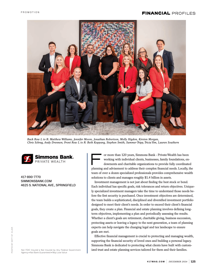 Financial Profiles